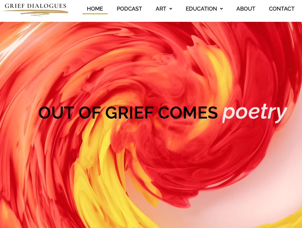 Grief Dialogues reading – Iona Winter